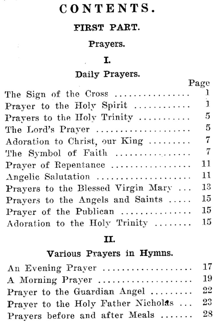 My Little Prayer Book - Eastern Christian Publications